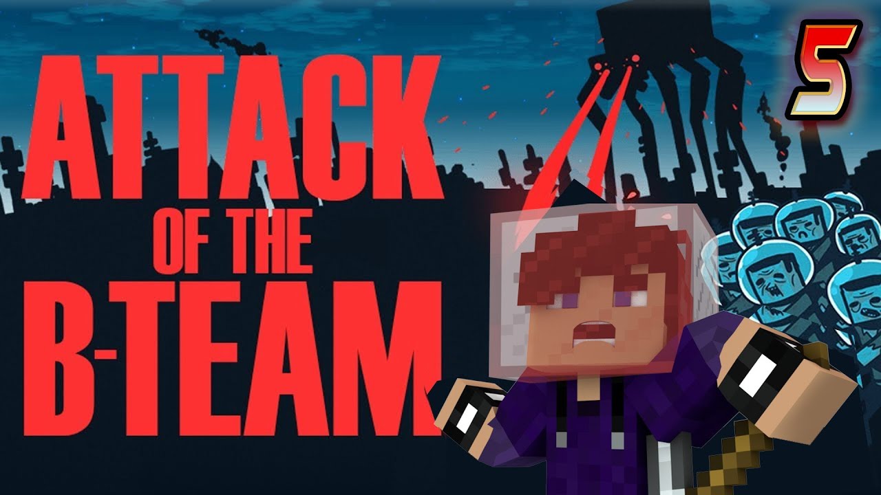 Minecraft: Attack of The B-Team! Episode 5 - JACK LEFT US! - YouTube