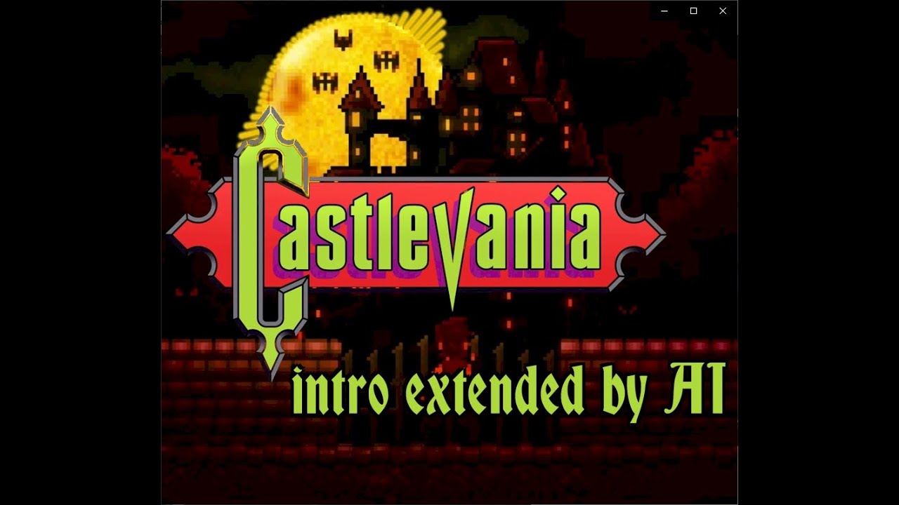 Castlevania NES intro extended by AI - YouTube