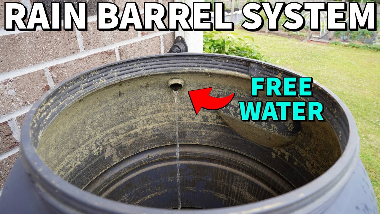 Rain Barrel Test: Is This The Best Way To Harvest Water? - YouTube