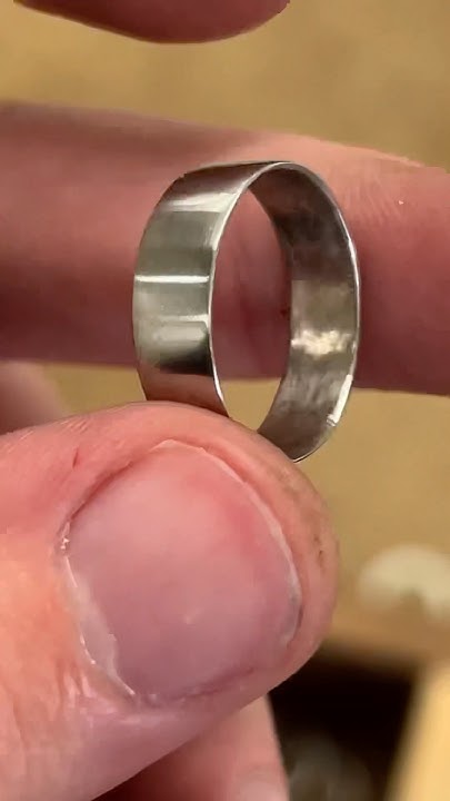 Making a ring out of a 1969 Jamaican coin! - YouTube