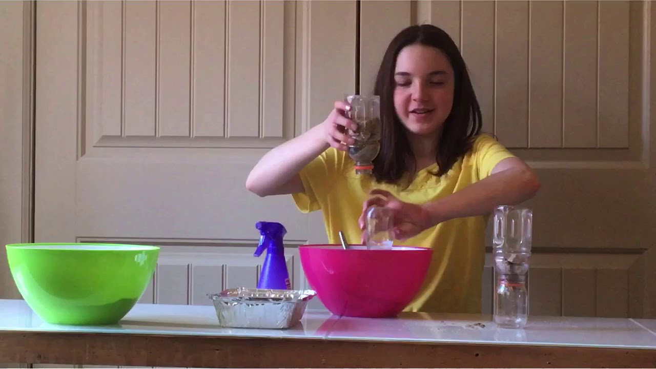 Science: Water filtration experiment - YouTube
