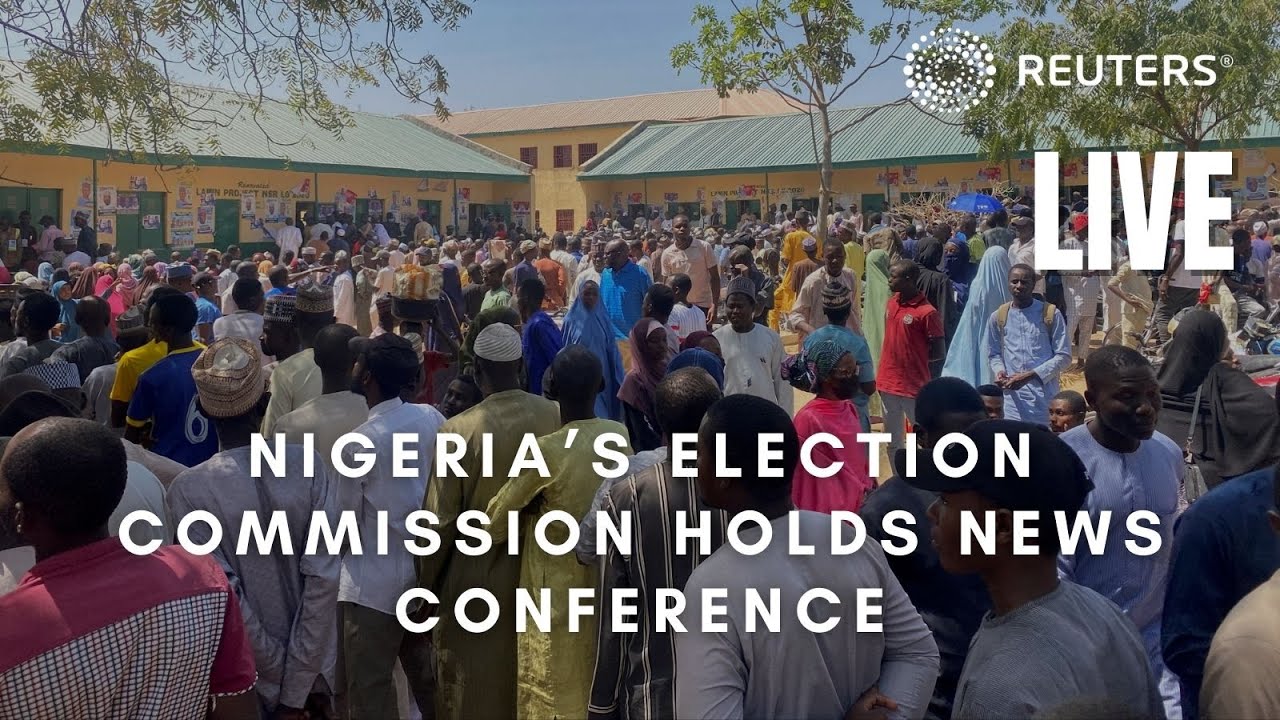 LIVE: Nigeria’s election commission holds news conference - YouTube