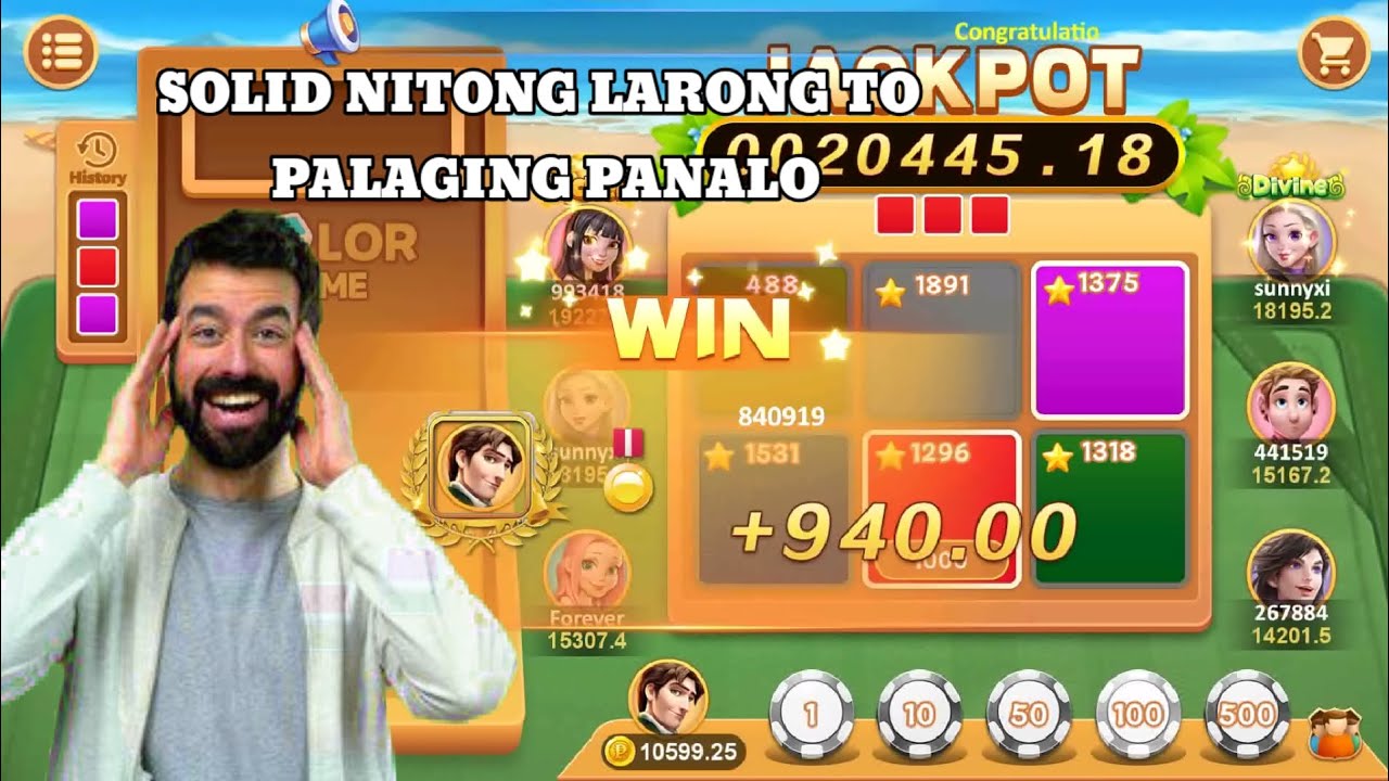 SOLID SA COLOR GAME TAOB ANG BANGKA SA TRICKS NATO - YouTube