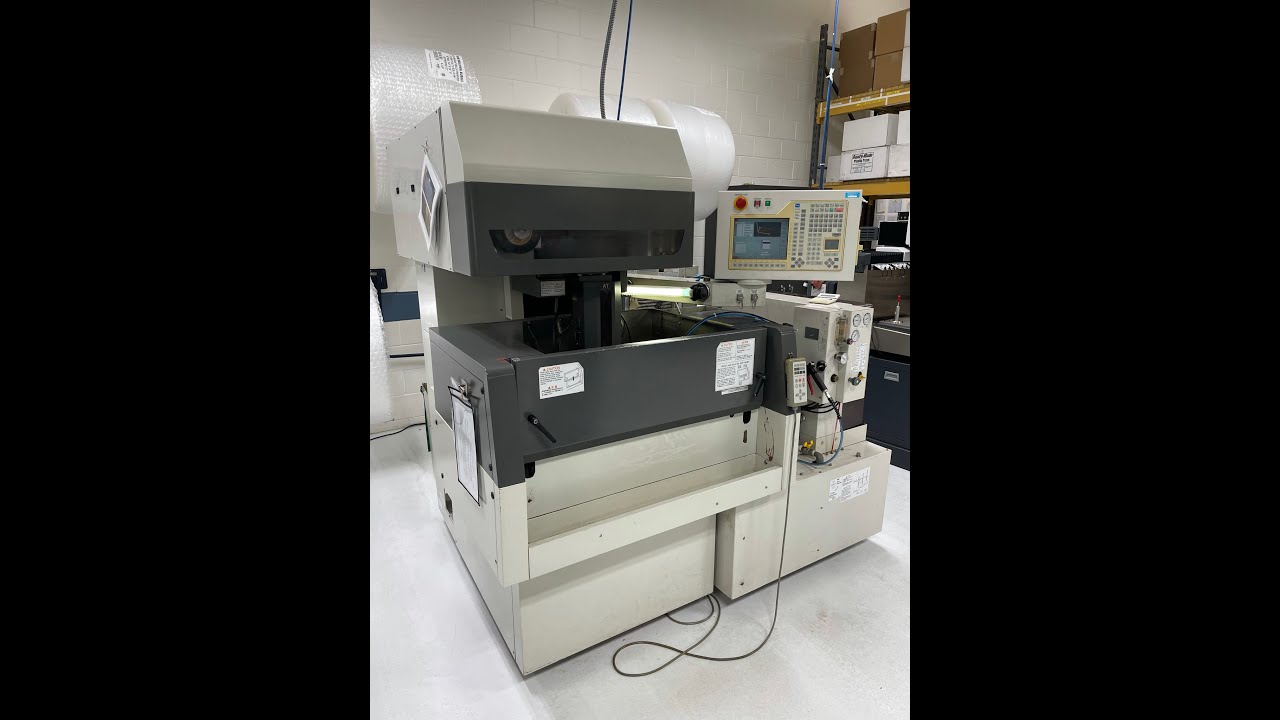 Mitsubishi Model FA10M CNC Wire EDM Machine with W21FA-2 Control, MFG ...