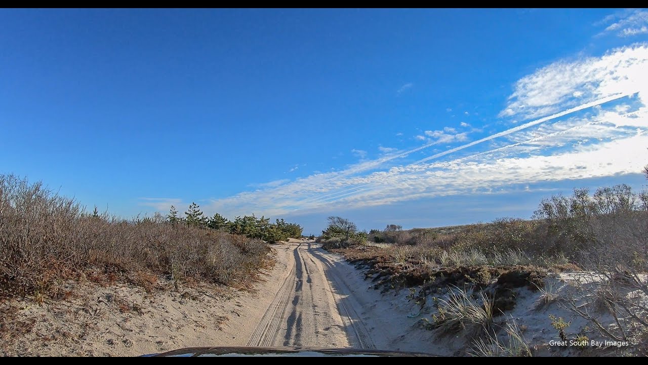 Smith Point Outer Beach to Moriches Inlet - YouTube