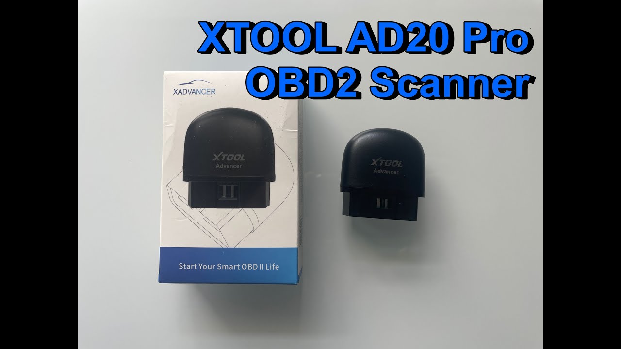Review of the XTOOL AD20 Pro OBD2 Scanner - YouTube