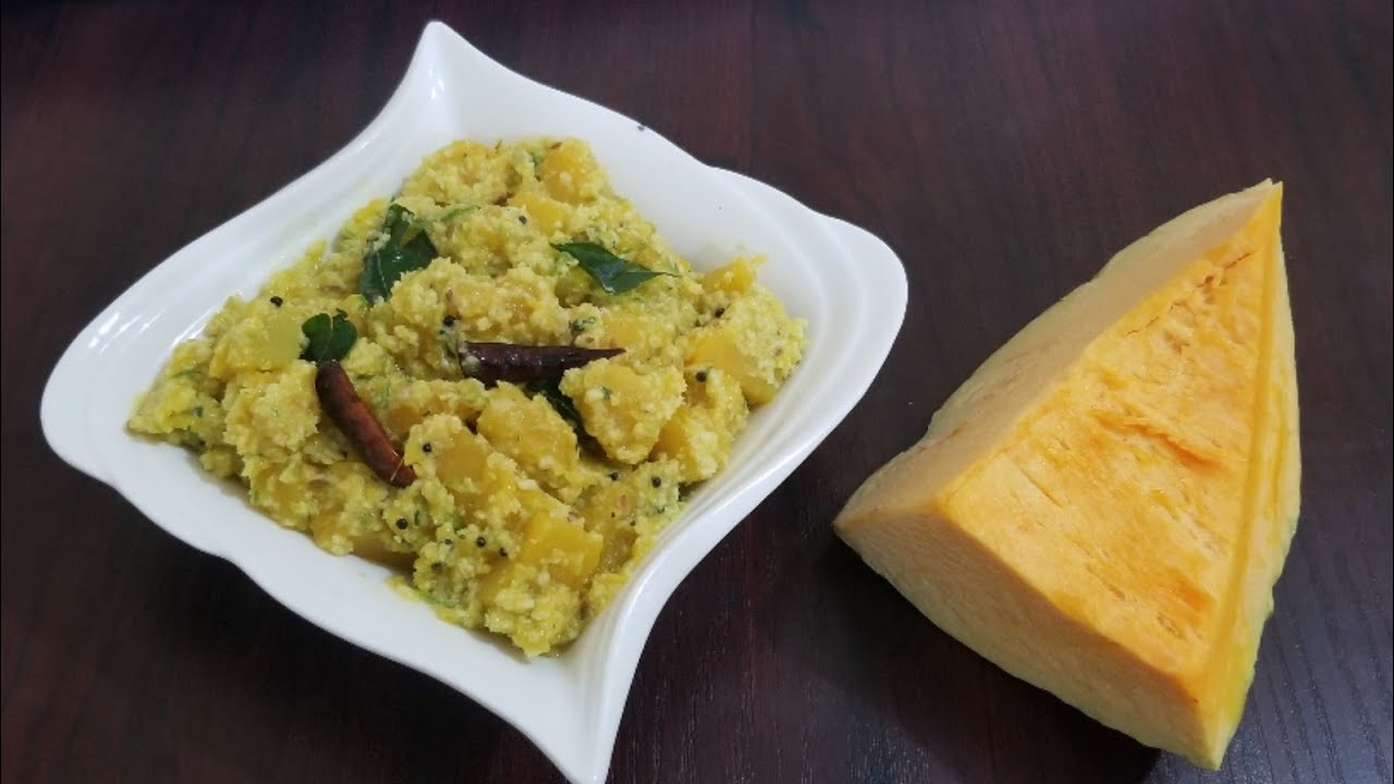 Pumpkin stir fry | Pumkin poriyal | Poosanikkai poriyal - YouTube