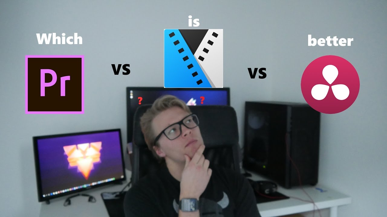 3way video editing comparison on Xeon e5 2670 v3 - YouTube