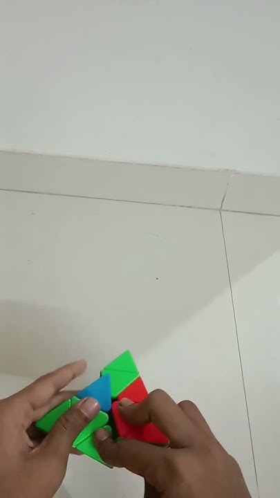 Pyraminx Last step solving - YouTube