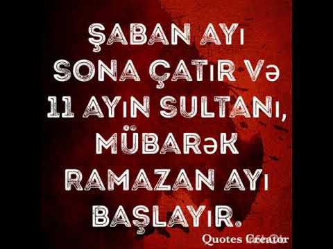 Ramazan ayı başlayır 2020