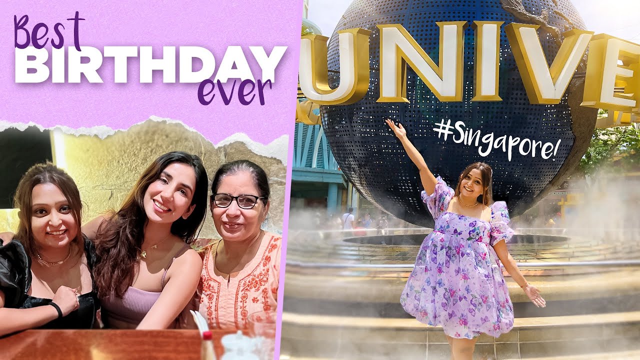 UNIVERSAL STUDIOS 🤩| Singapore Solo Trip Part 2 | Meghna Datta - YouTube