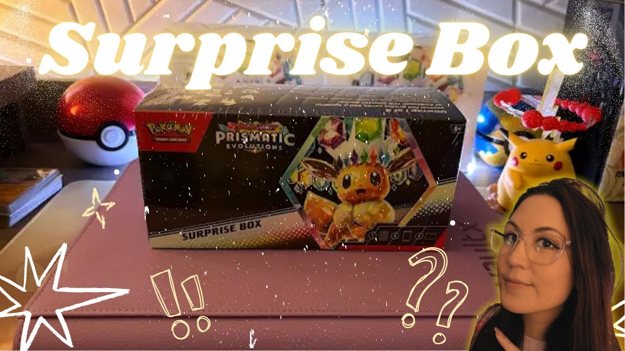 I Opened My FIRST EVER Pokémon Surprise Box - YouTube