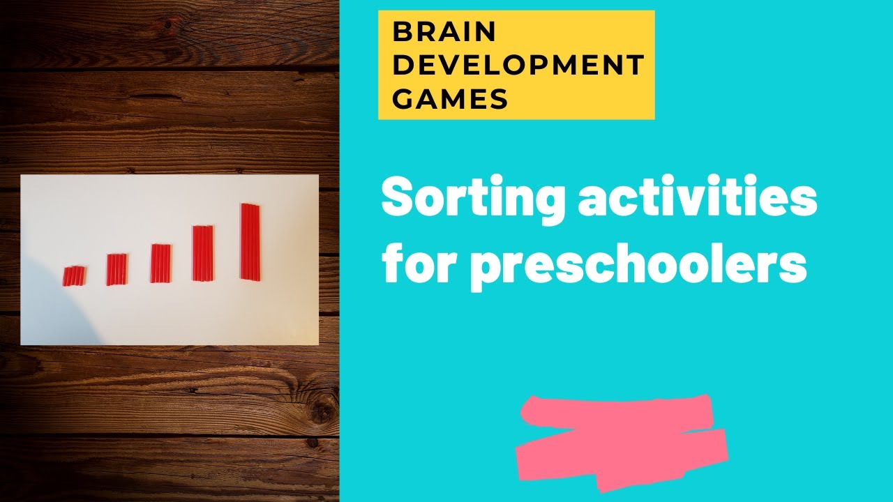 Sorting activities for preschoolers and kindergarteners. Developing pre ...