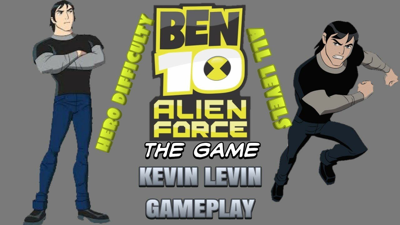 Kevin Levin Gameplay in Ben 10 Alien Force the Game (All Playable Level ...