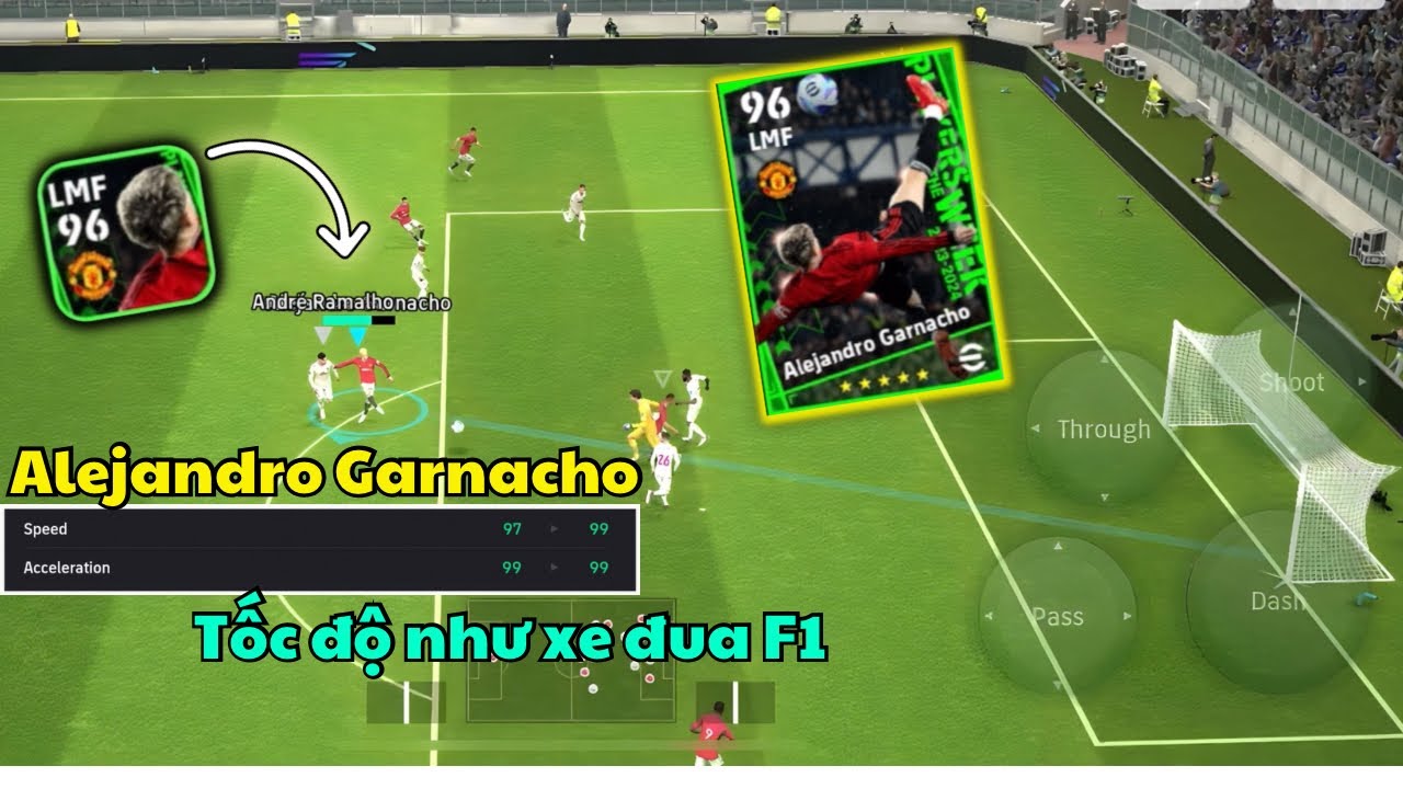 Review Alejandro Garnacho Phiên Bản POTW Siêu Phẩm Ngã Bàn Đèn• Dòng ...