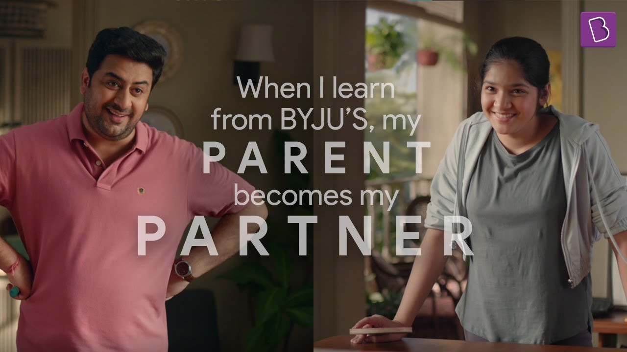 When Children Learn From BYJU’S, Parents Become Partners - YouTube