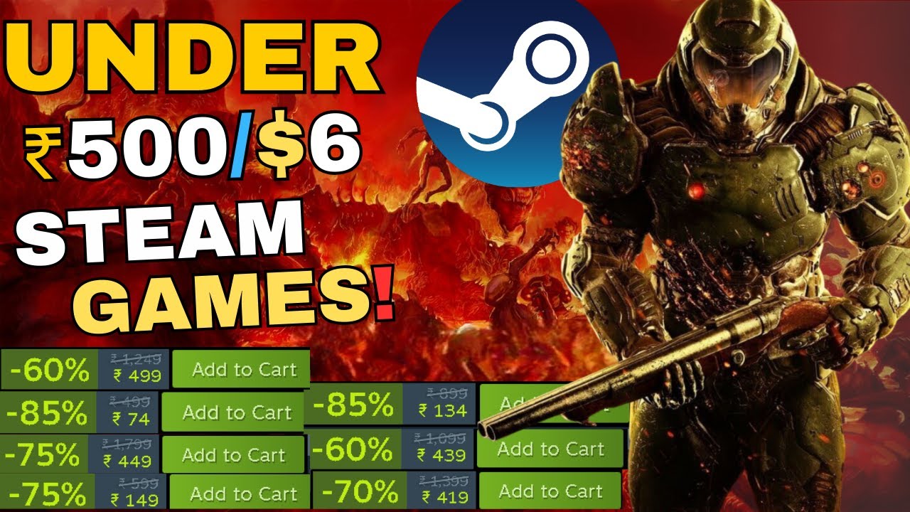 FREE EPIC GAME & STEAM DEALS UNDER ₹500/$6: GREAT GAMES AS CHEAP AS ₹80 ...