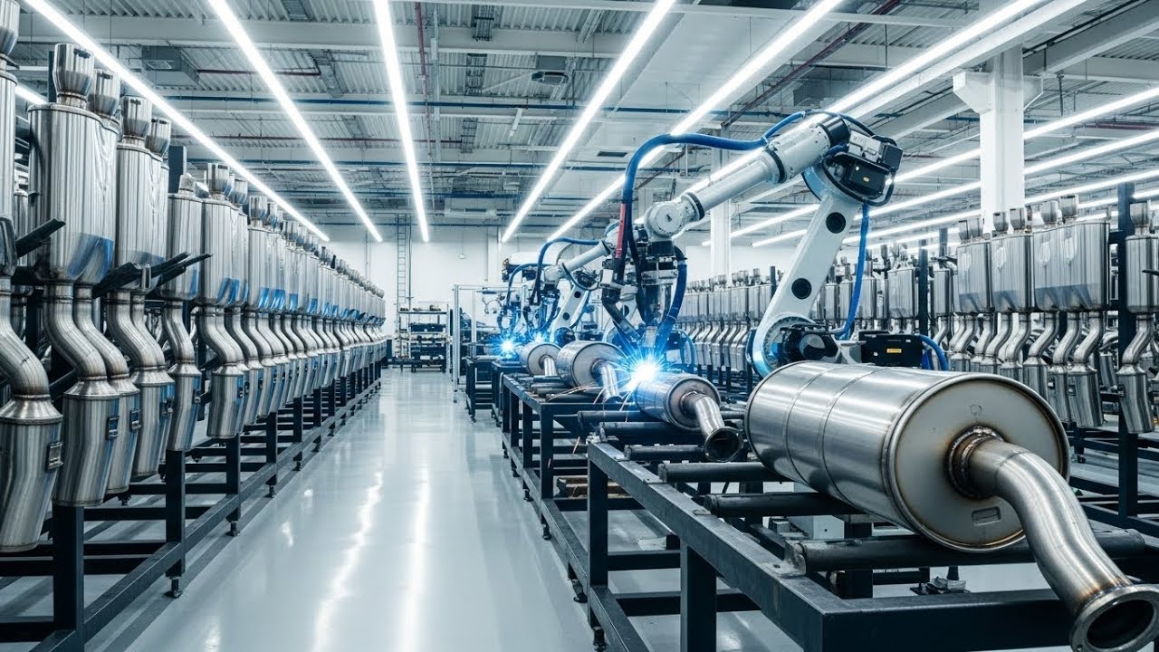 nside the Exhaust Factory: Complete Manufacturing Process from Start to ...
