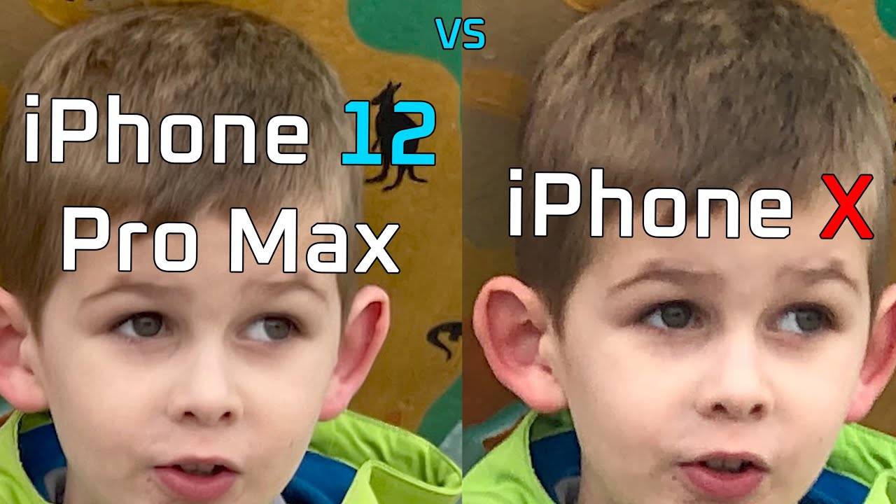 iPhone 12 Pro Max Vs iPhone X with detailed camera comparisons - YouTube