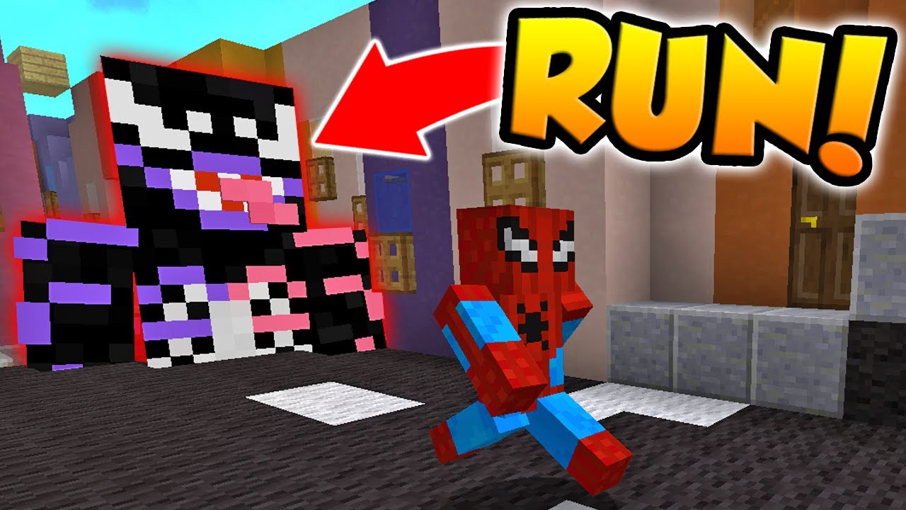 Minecraft Xbox - Run From The Beast - Spiderman Homecoming - YouTube