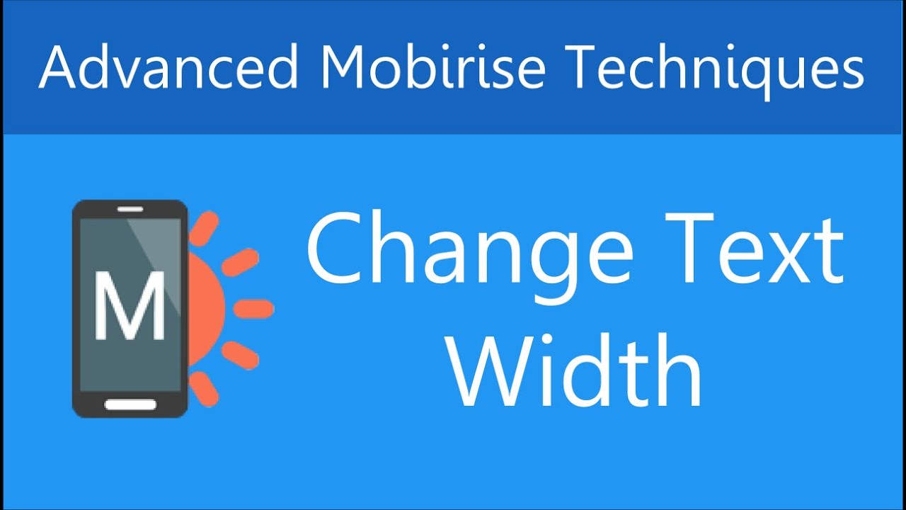 Change Text Width In Mobirise YouTube change-text-width-in-mobirise-youtube