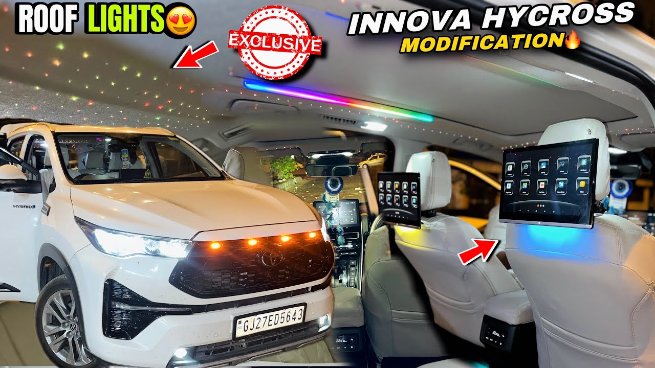Innova Hycross Ultimate Modification🔥| First in Karol Bagh😍| Hycross ...