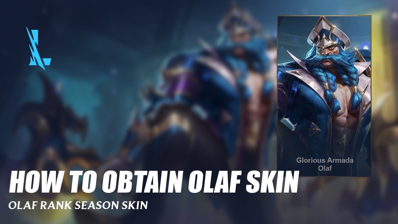 How to Obtain Upcomiong Olaf Rank Season Skin - Wild Rift - YouTube