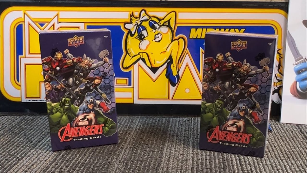 Opening 2 Upper Deck Marvel Avengers Boxes - YouTube