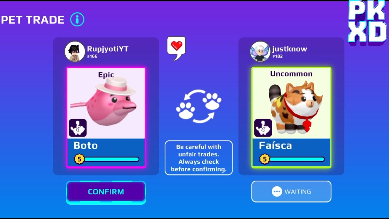 🤫FAISCA IS MORE RARE 💯|| PK XD PET TRADE #71 #pkxd - YouTube