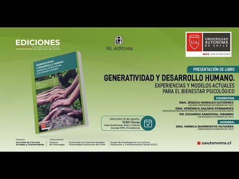 Presentación del libro Generatividad y Desarrollo Humano - YouTube