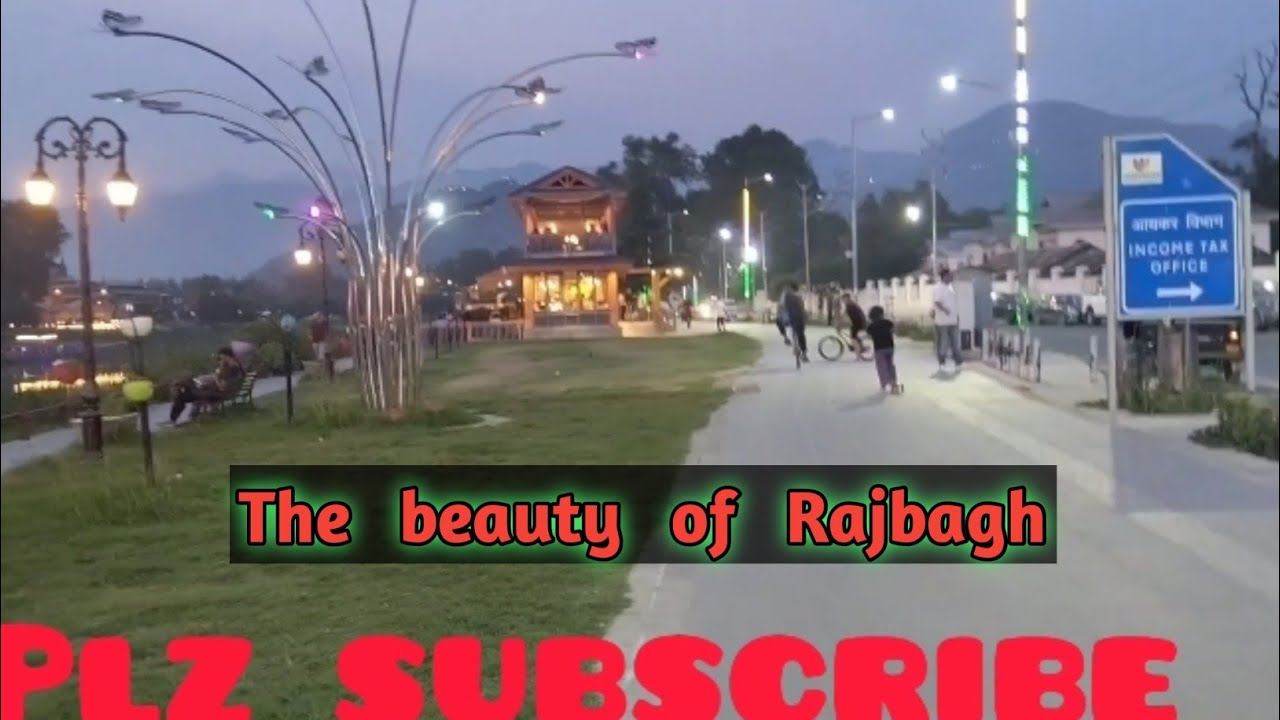 The beauty of Rajbagh srinagar @mudassarsaddique - YouTube