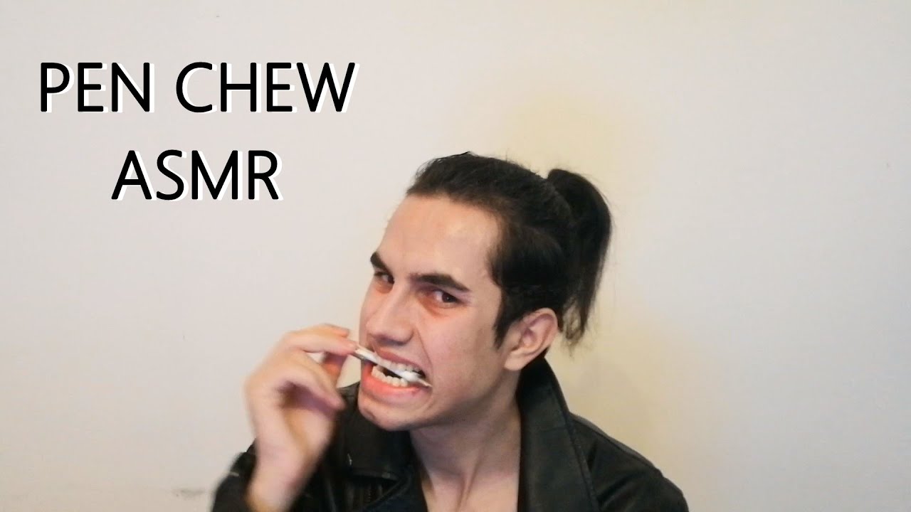 ASMR Pen/Pencil Chew(No Talking) - YouTube