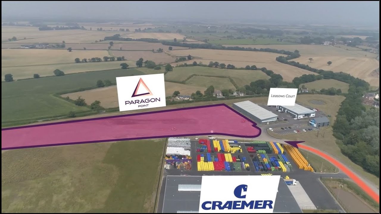 Drone footage of Paragon Point, Hortonwood, Telford - YouTube