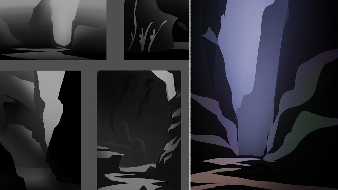 Blending a Table and Drawing a Chasm - YouTube