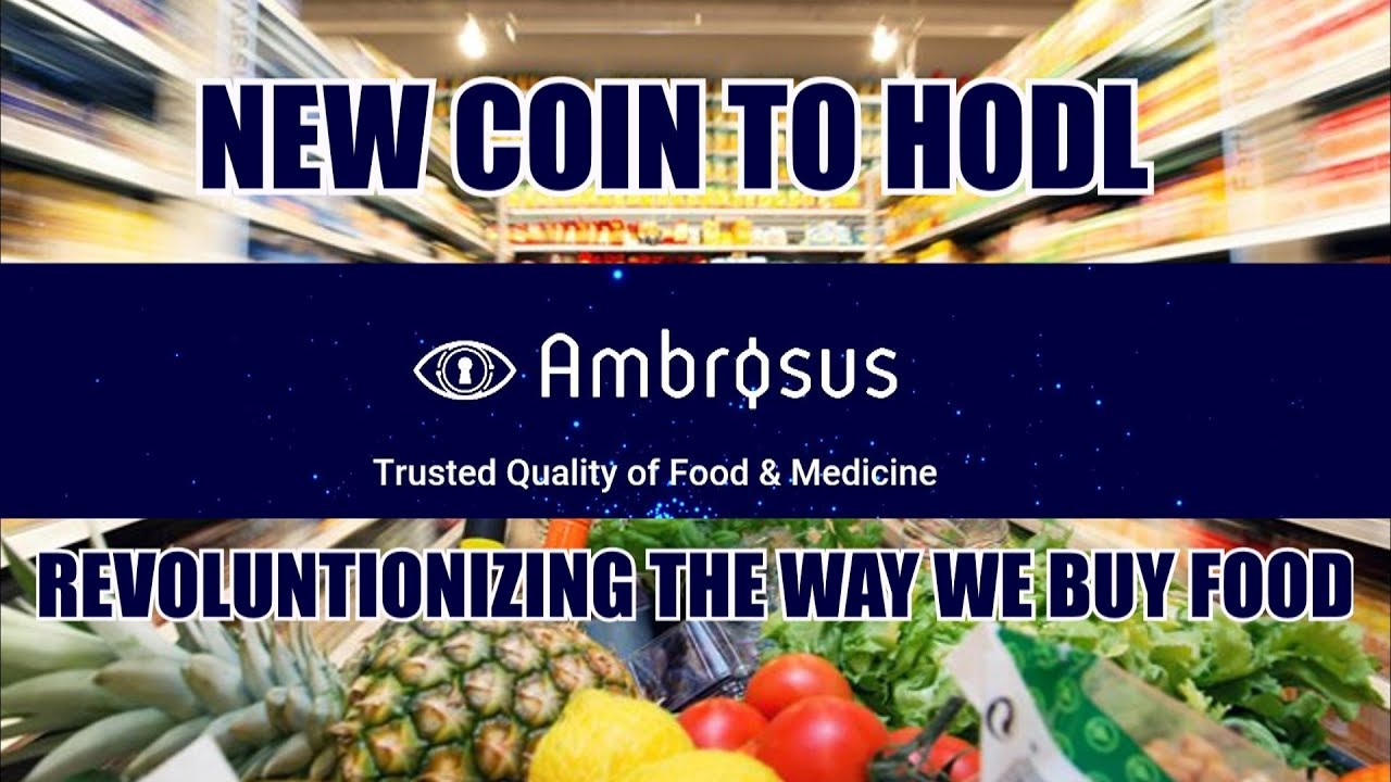 AMB Ambrosus, an extraordinary new take on the food industry - YouTube