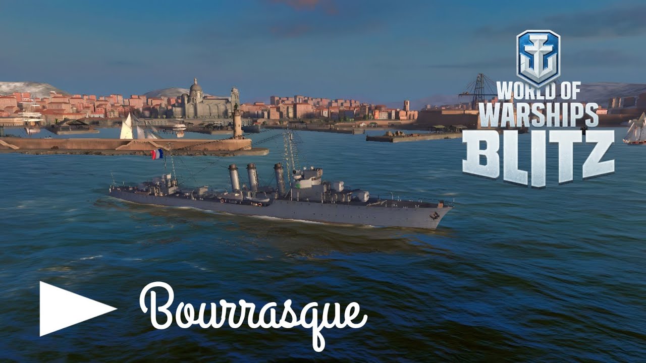 Bourrasque - World of Warships Blitz Gameplay #worldofwarshipsblitz ...