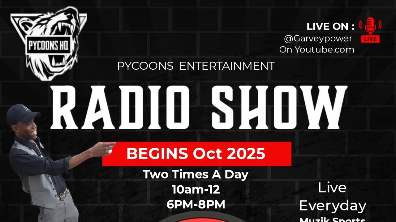PYCOONS EVENING SHOW WITH DJ KALI WEED - YouTube