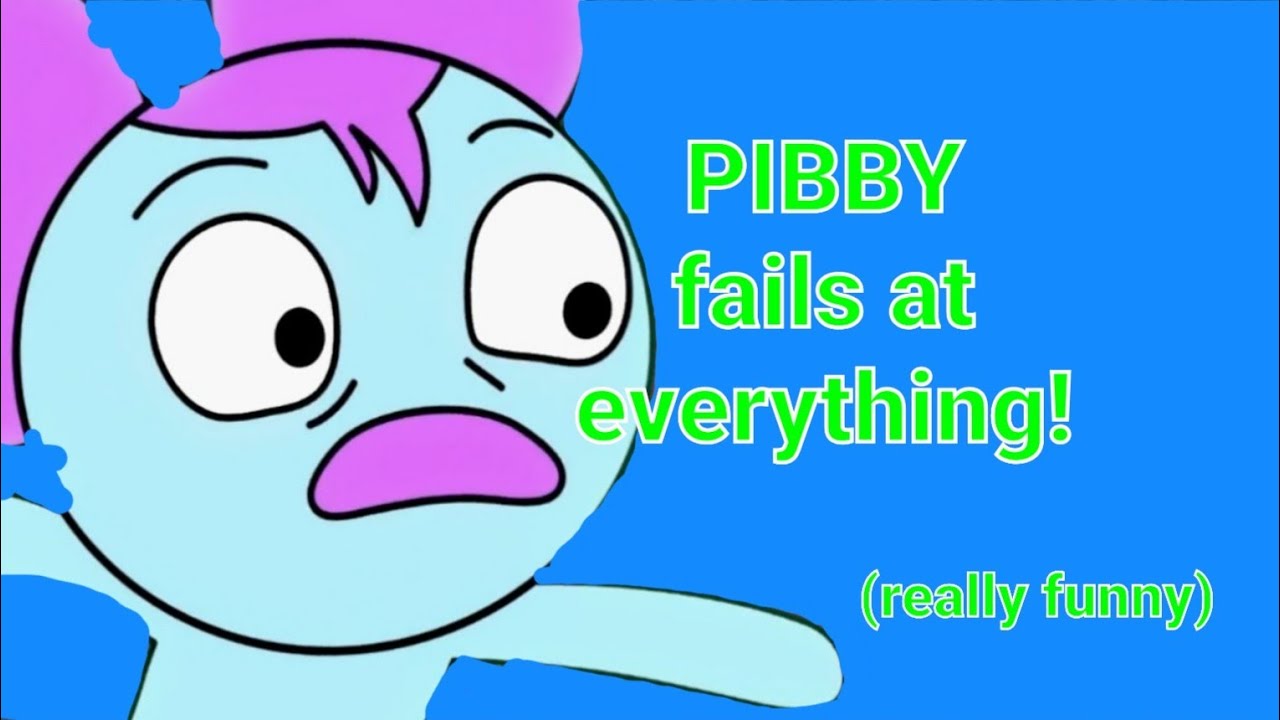 pibby fails at everything! (really funny) - YouTube