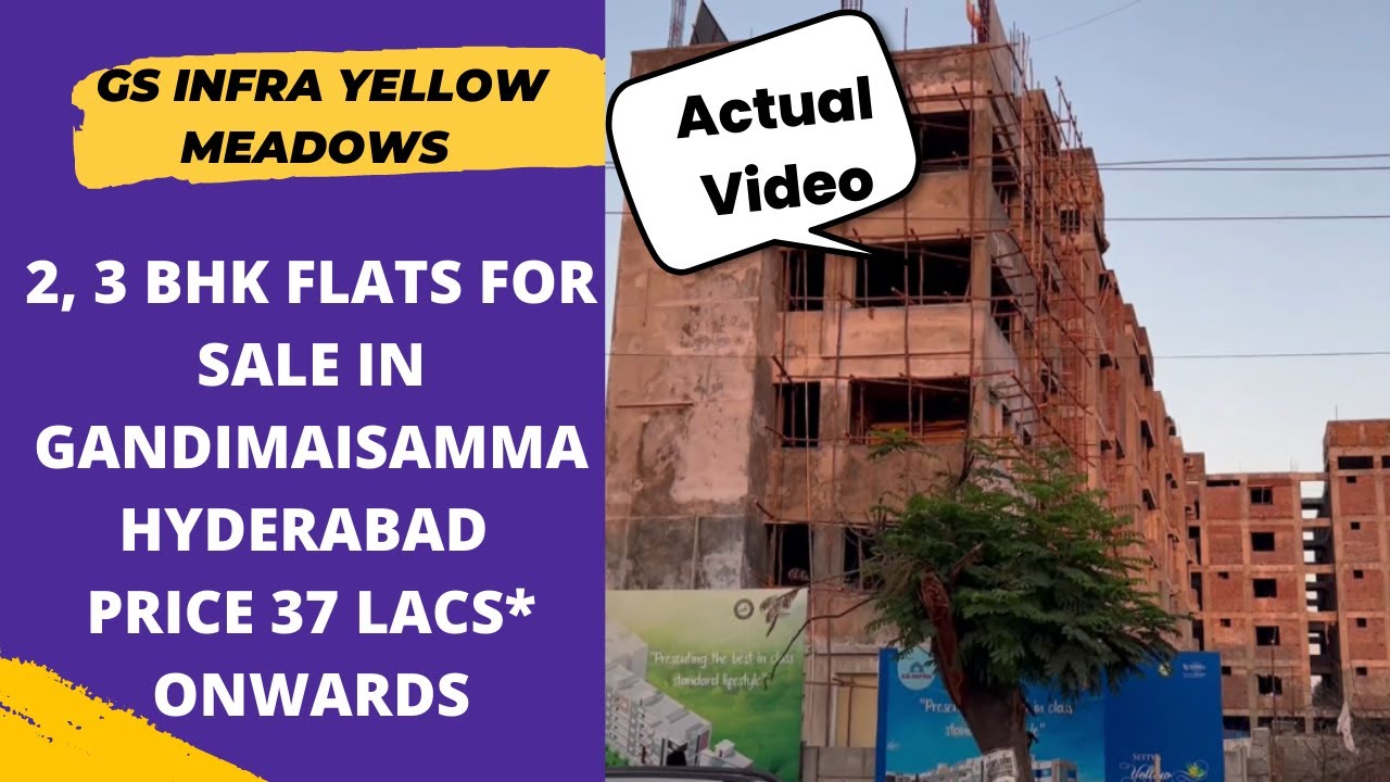 GS Infra Yellow Meadows |☎+91-7669414525 | 2, 3 BHK Flats For Sale In ...