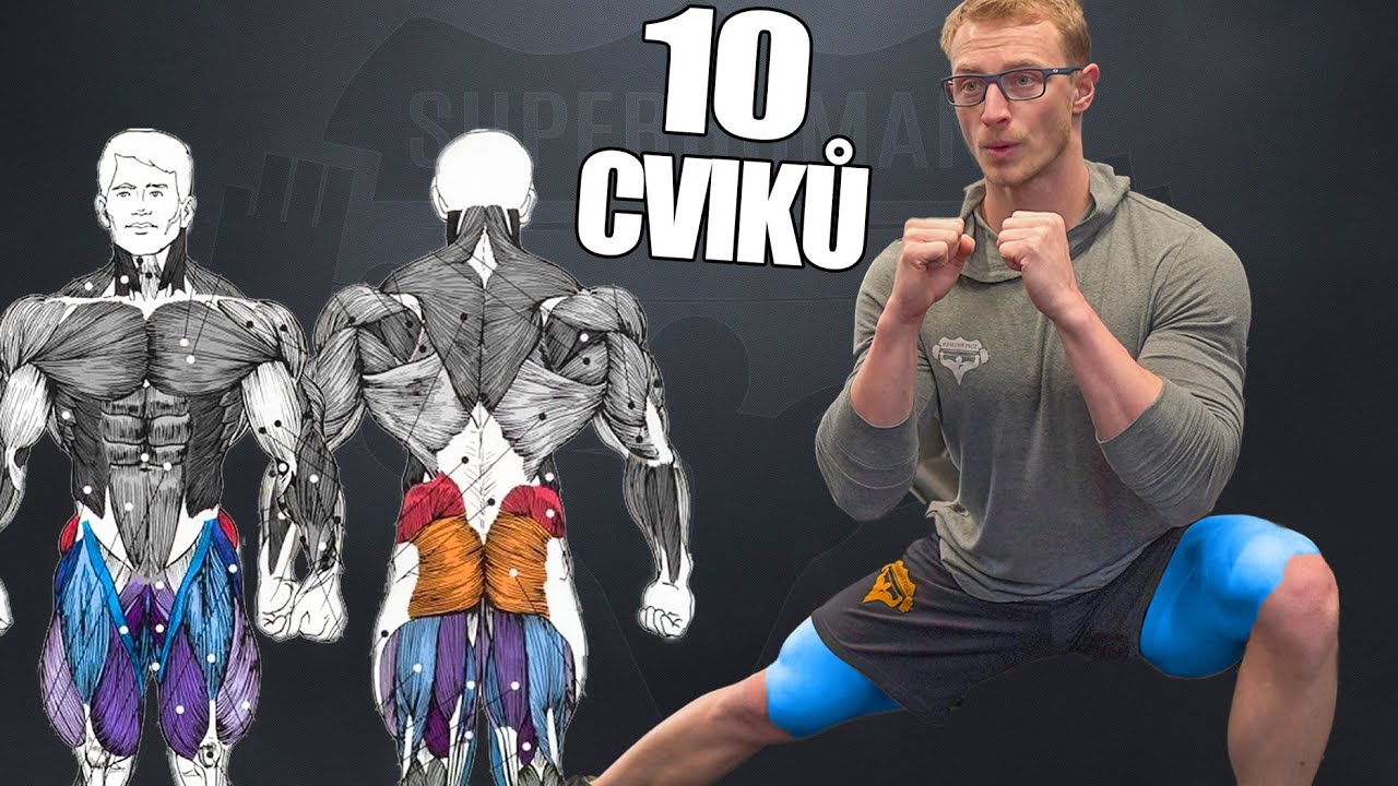 Nejlepší cviky s VLASTNÍ VAHOU na SILNĚJŠÍ NOHY - YouTube