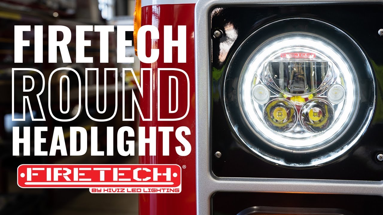 Upgrade Your Fire Truck's Lighting System with FireTech Round ...
