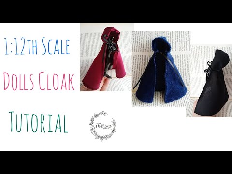 1:12th Scale Cloak Tutorial - YouTube