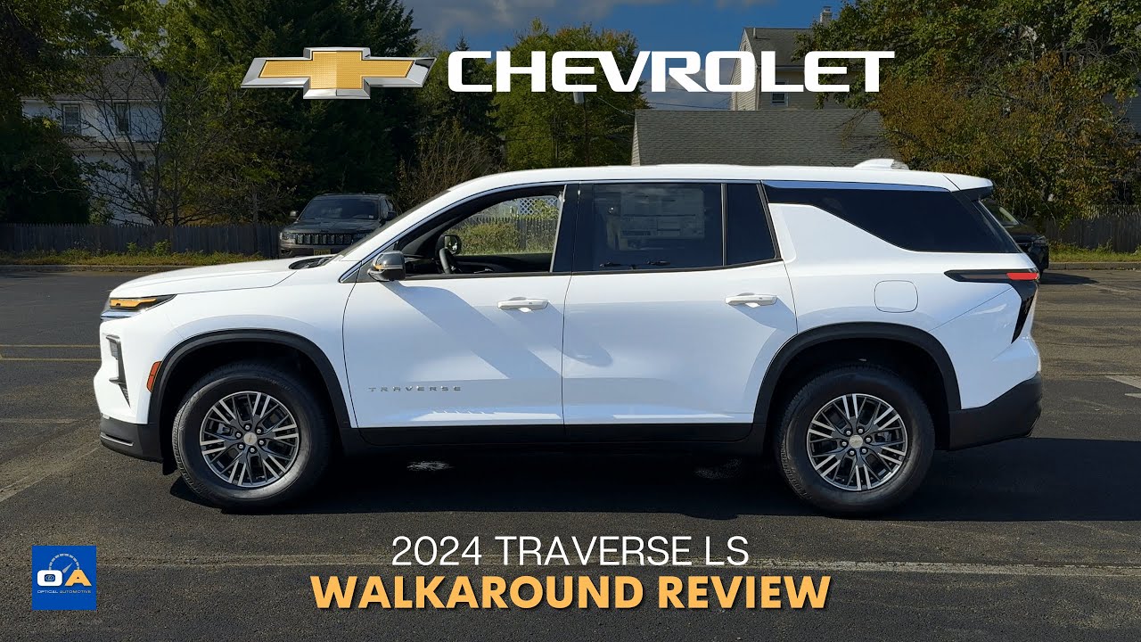 2024 Chevy Traverse LS | The BEST 3-Row Base Model SUV? | Interior ...