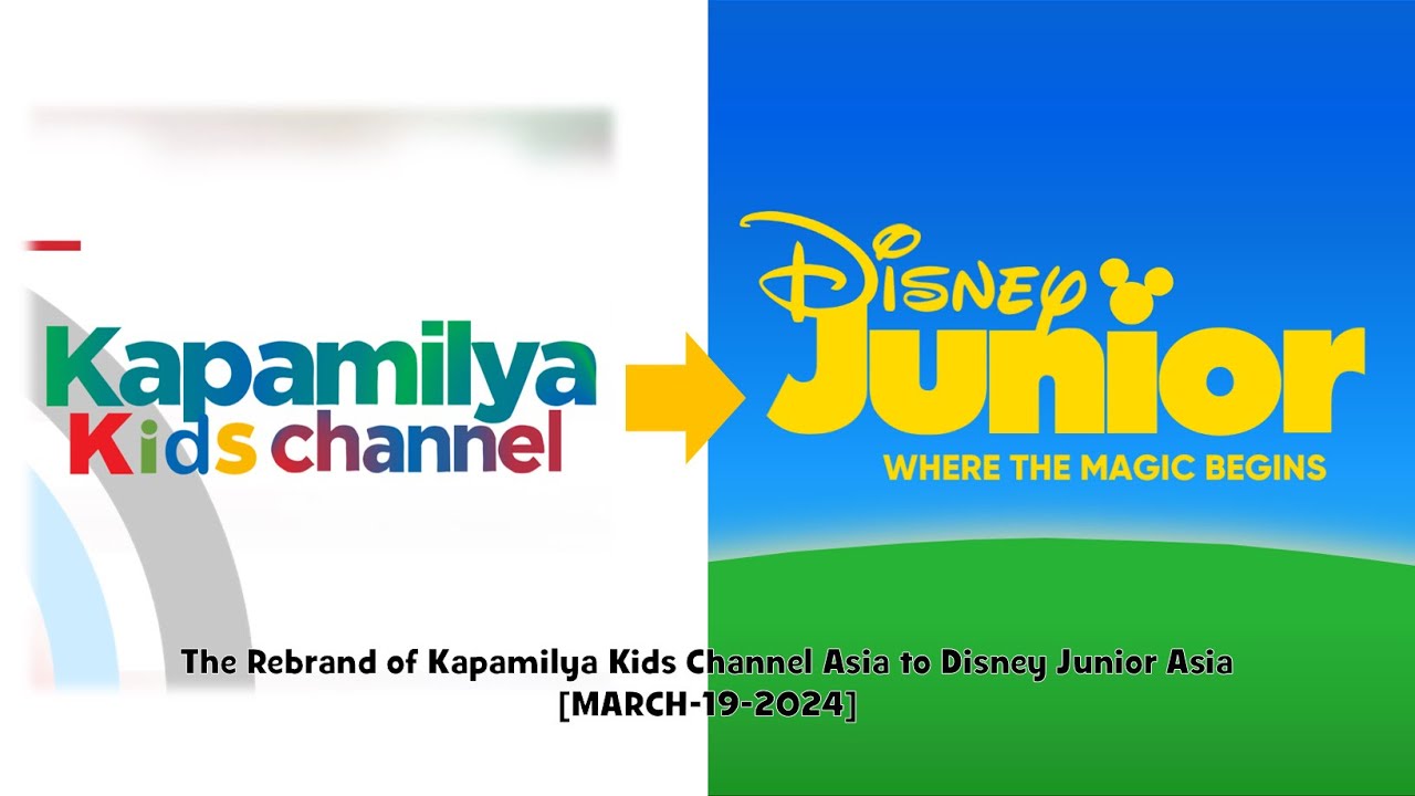 The Rebrand of Kapamilya Kids Channel Asia to Disney Junior Asia [MARCH ...