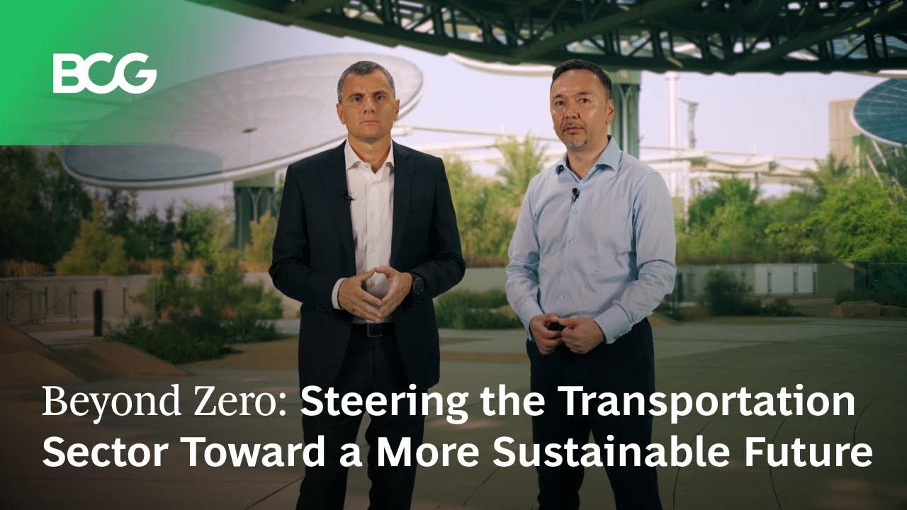 Beyond Zero: Steering the Transportation Sector Toward a More ...