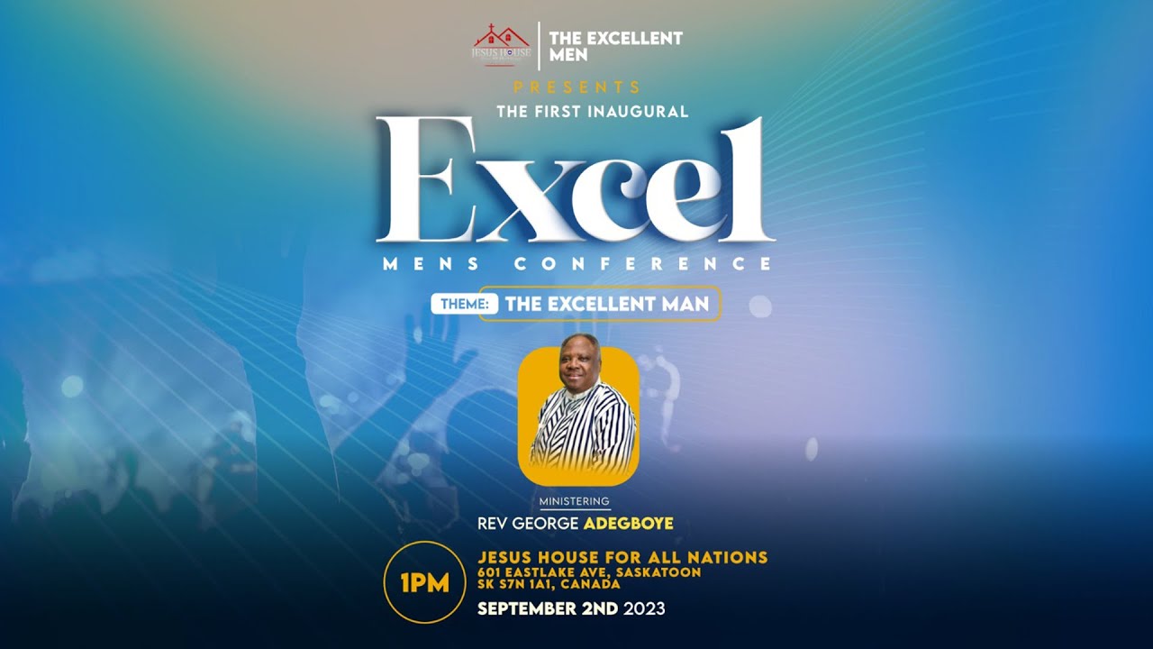 Excel Men's Conference 2023 - YouTube