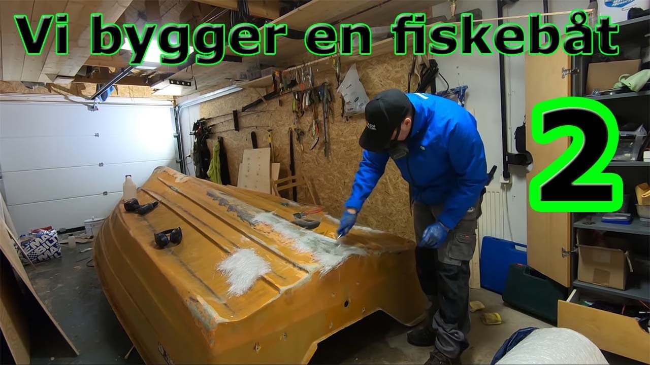 Vi bygger en fiskebåt (Crescent 425) - Del 2 - YouTube