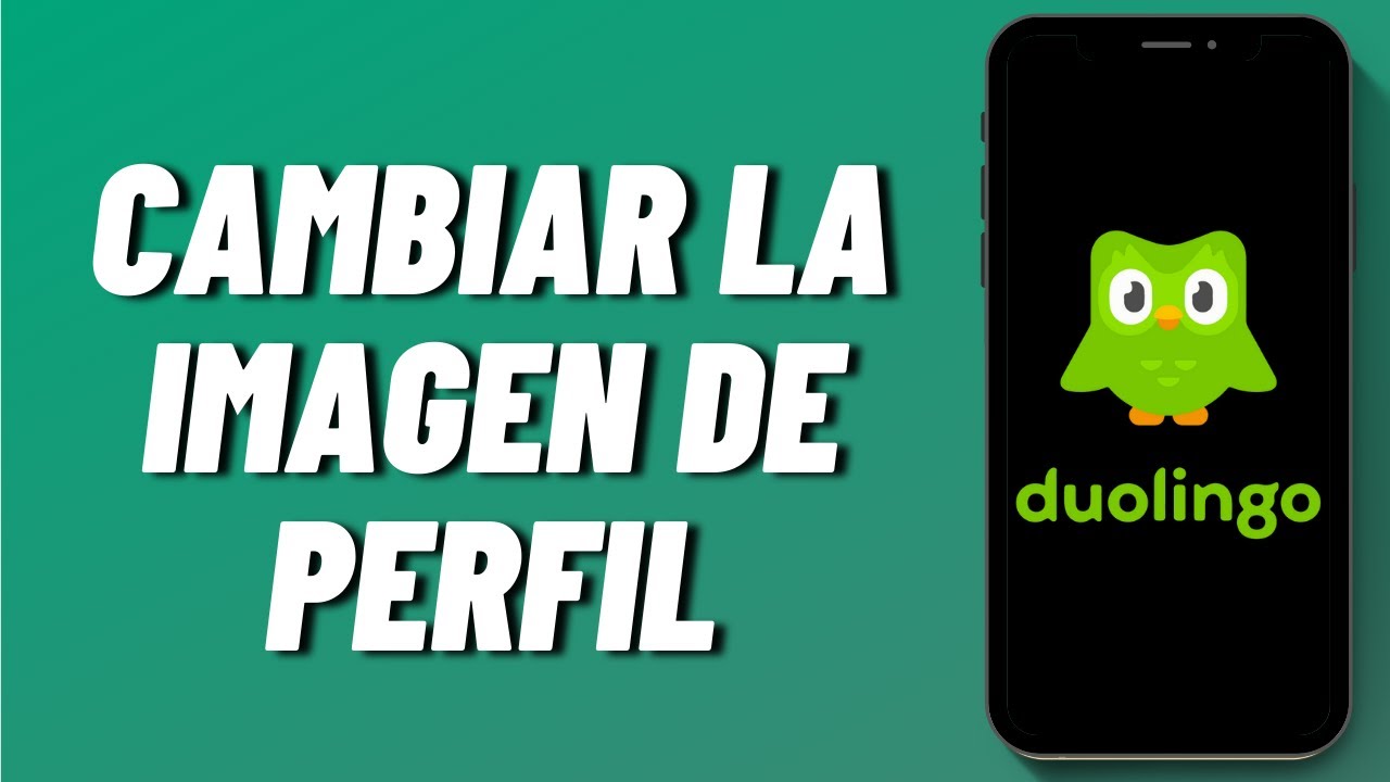 Cómo cambiar la imagen de perfil en Duolingo (2024) - YouTube