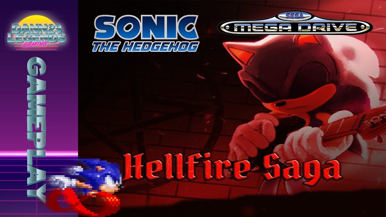 Sonic the Hedgehog : Hellfire Saga ( 2023 ) Full Gameplay - [Sega Genesis] - YouTube