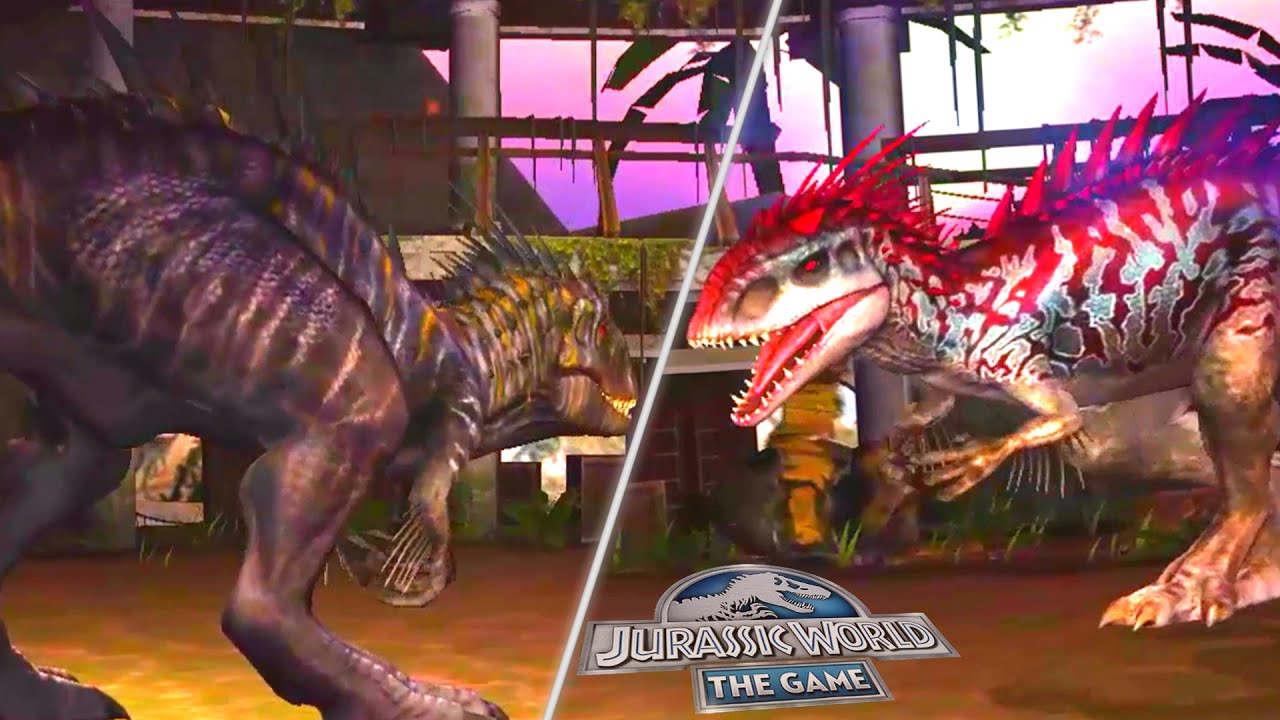 INDOMINUS REX vs I-REX GEN 2 X2 CODE 19 T-REX GEN 2 - JURASSIC WORLD ...